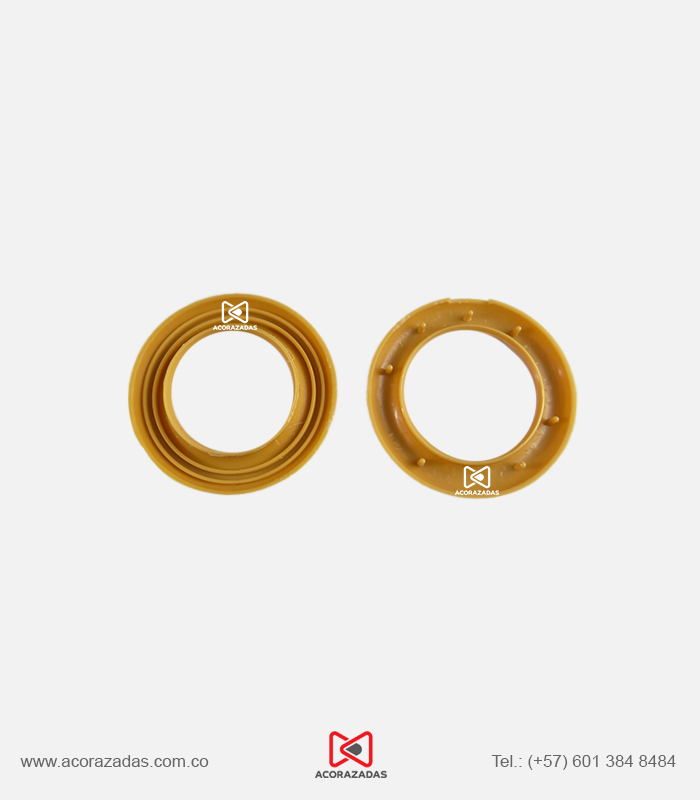 Aro plástico 1p 3/4 dorado - Acorazadas