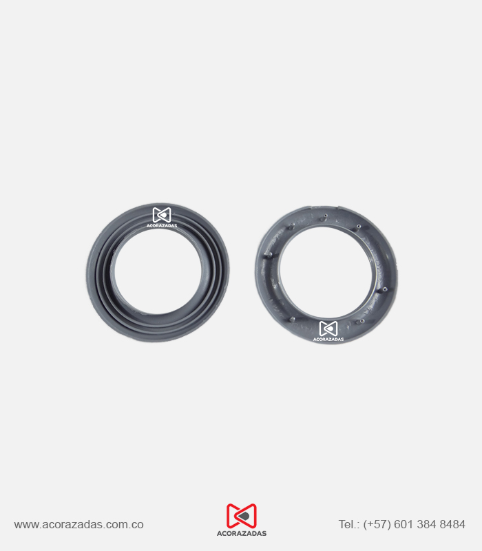 Aro plástico 1p 3/4 gris oscuro - Acorazadas