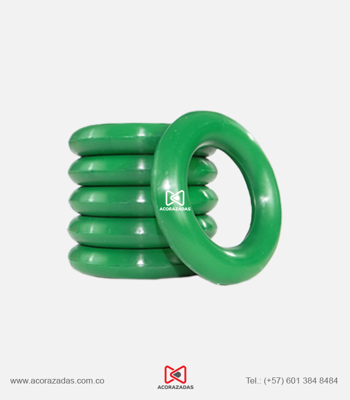 Aro plástico 1p 3/4 verde oscuro - Acorazadas