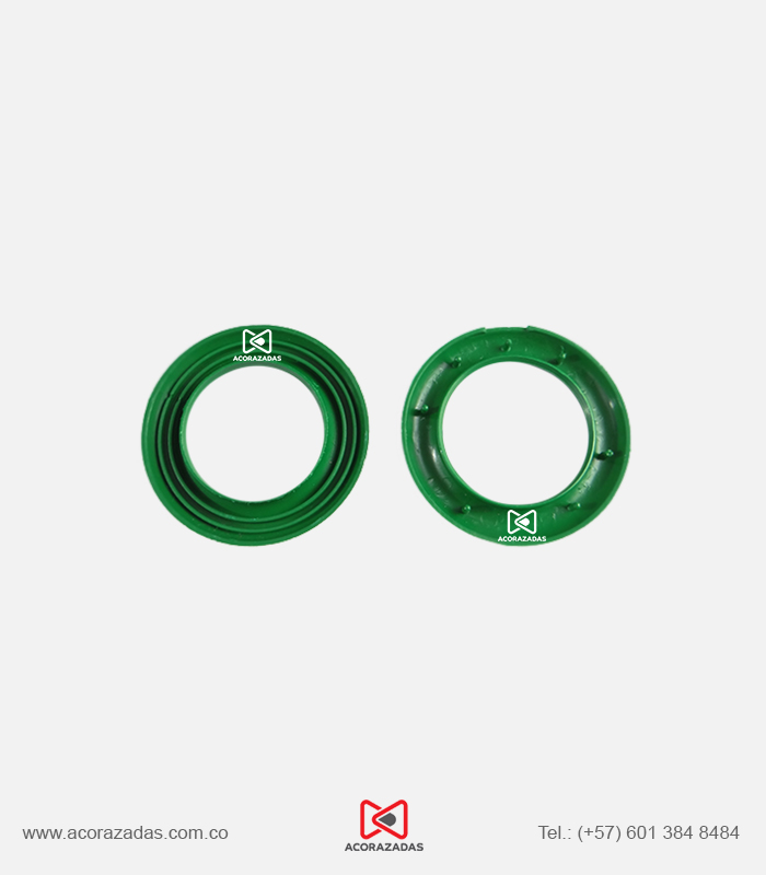 Aro plástico 1p 3/4 verde oscuro - Acorazadas